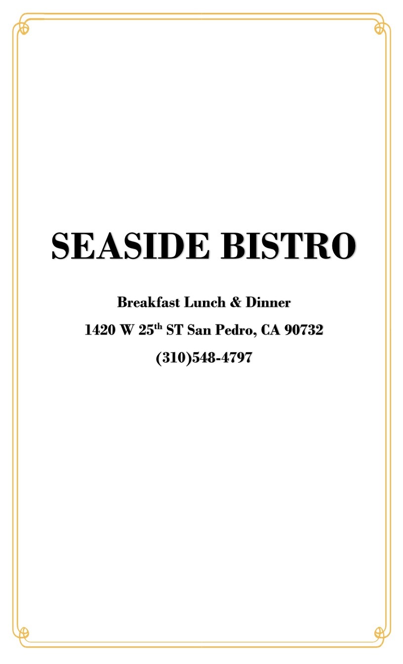 Breakfast – Seaside Bistro